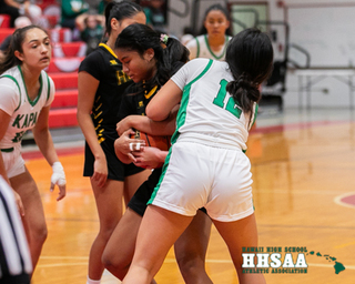 HHSAA Division II Girls Basketball - #1 Kapa‘a defeats Hawaii Baptist ...