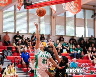 HHSAA Division II Girls Basketball - #1 Kapa‘a defeats Hawaii Baptist ...